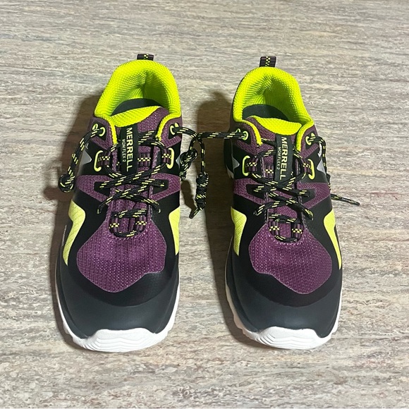 Merrell | Shoes | Nwob Merrell Mqm Flex 2 Gore Tex Purple And Yellow ...